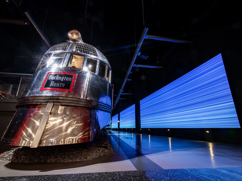 Pioneer Zephyr - Griffin Museum of Science and Industry